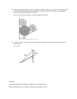 Engmech 05 (equilibrium_of_concurrent_force_system) | PDF