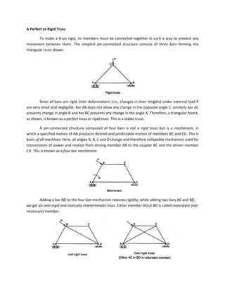 Engmech 07 (analysis of trusses) | PDF