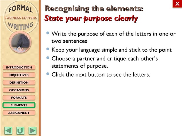 English M3 Formal Writing business letters | PPT