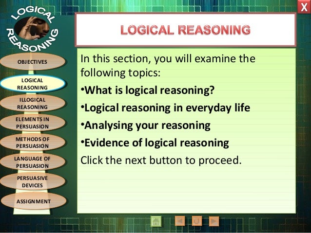 English M3 Logical Reasoning