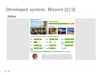 Analysis, design and implementation of a Multi-Criteria Recommender System based on Aspect ...