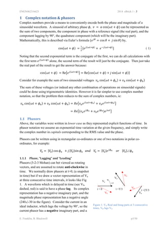 Engn4625 e brick1_2014_ circuitanalysismaths | PDF
