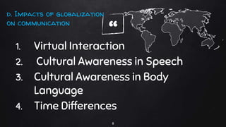 Globalization and Communication | PPTX