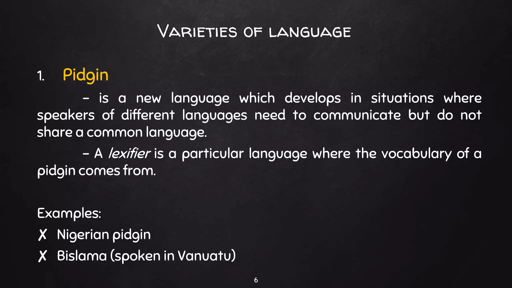 Varieties and Registers of Spoken and Written Language | PPTX