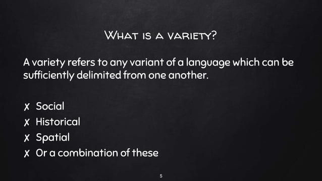 Varieties and Registers of Spoken and Written Language | PPTX