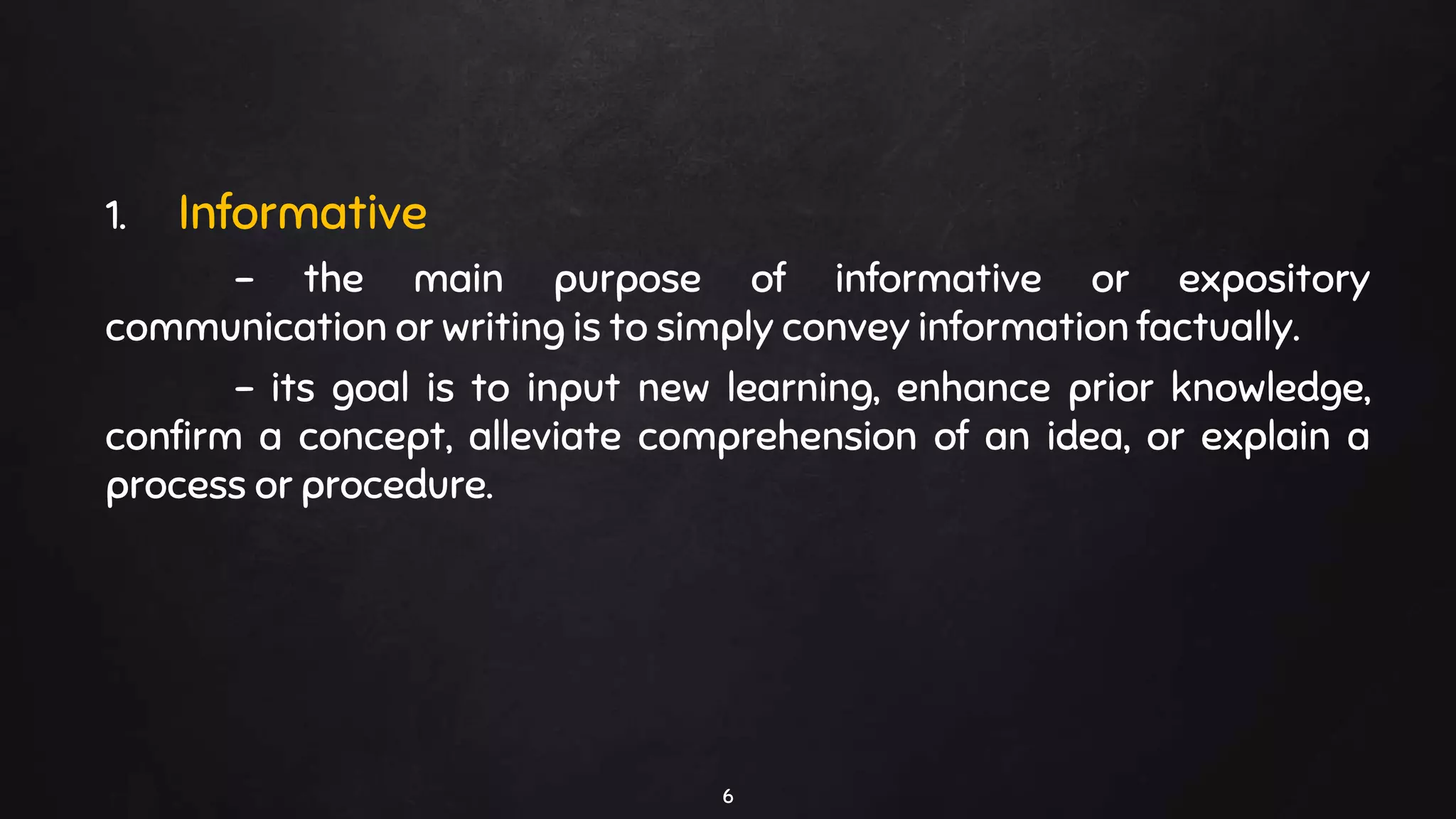 Communication for Various Purposes | PPTX