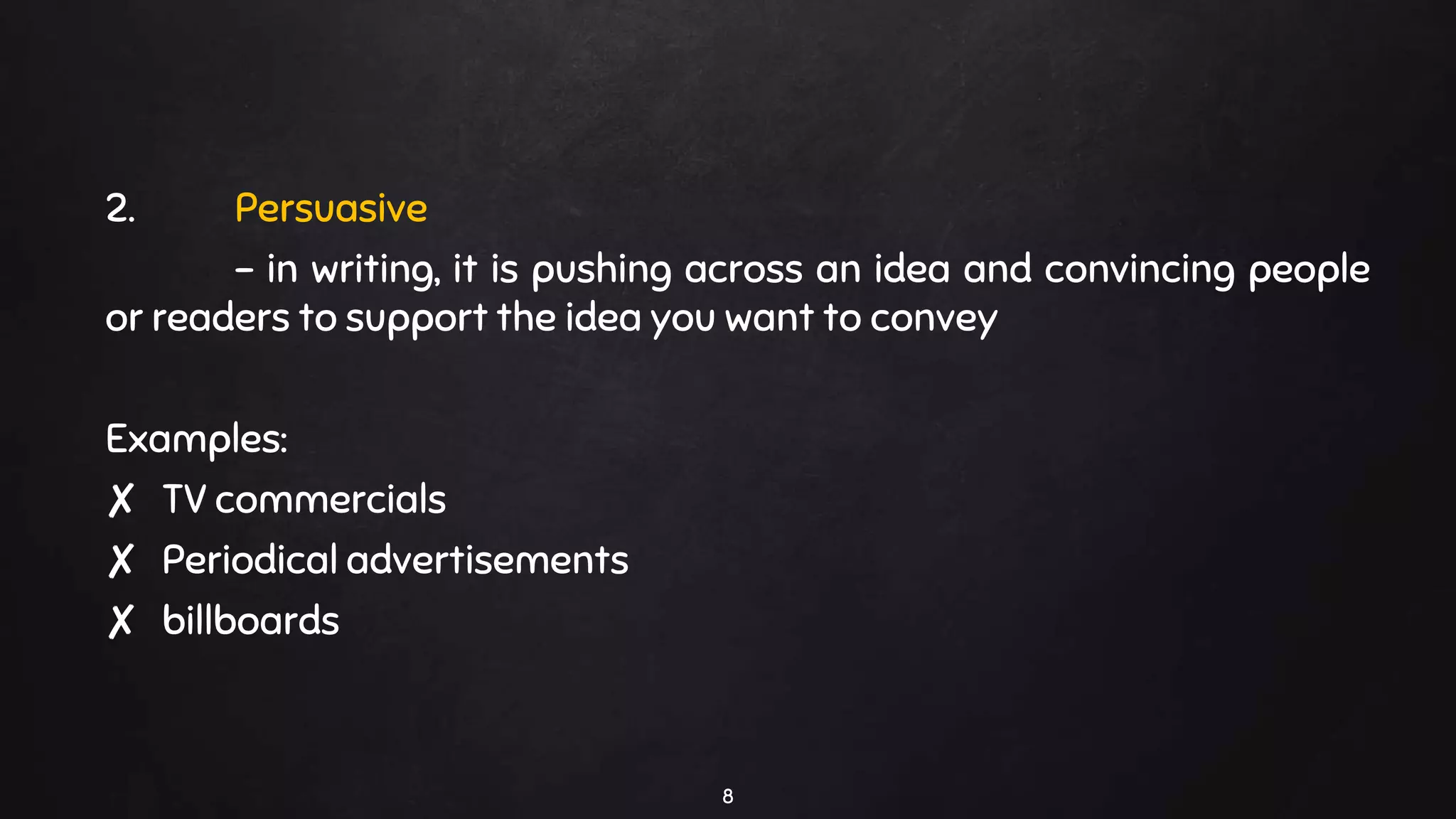 Communication for Various Purposes | PPTX