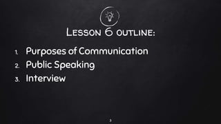 Communication for Various Purposes | PPTX