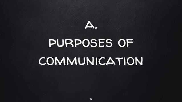 Communication for Various Purposes | PPTX