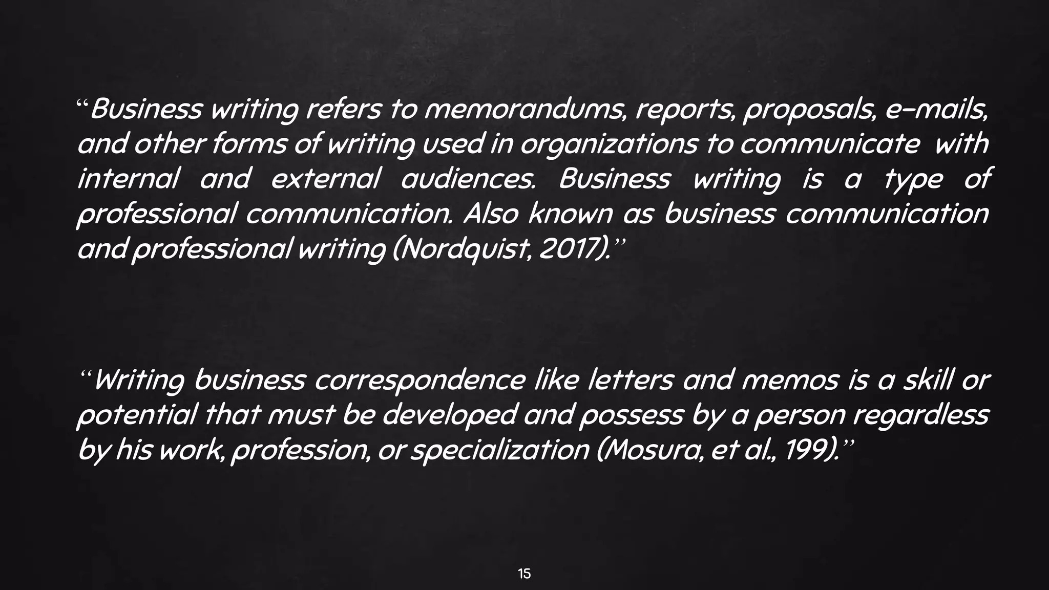 Communication for Work Purposes | PPTX