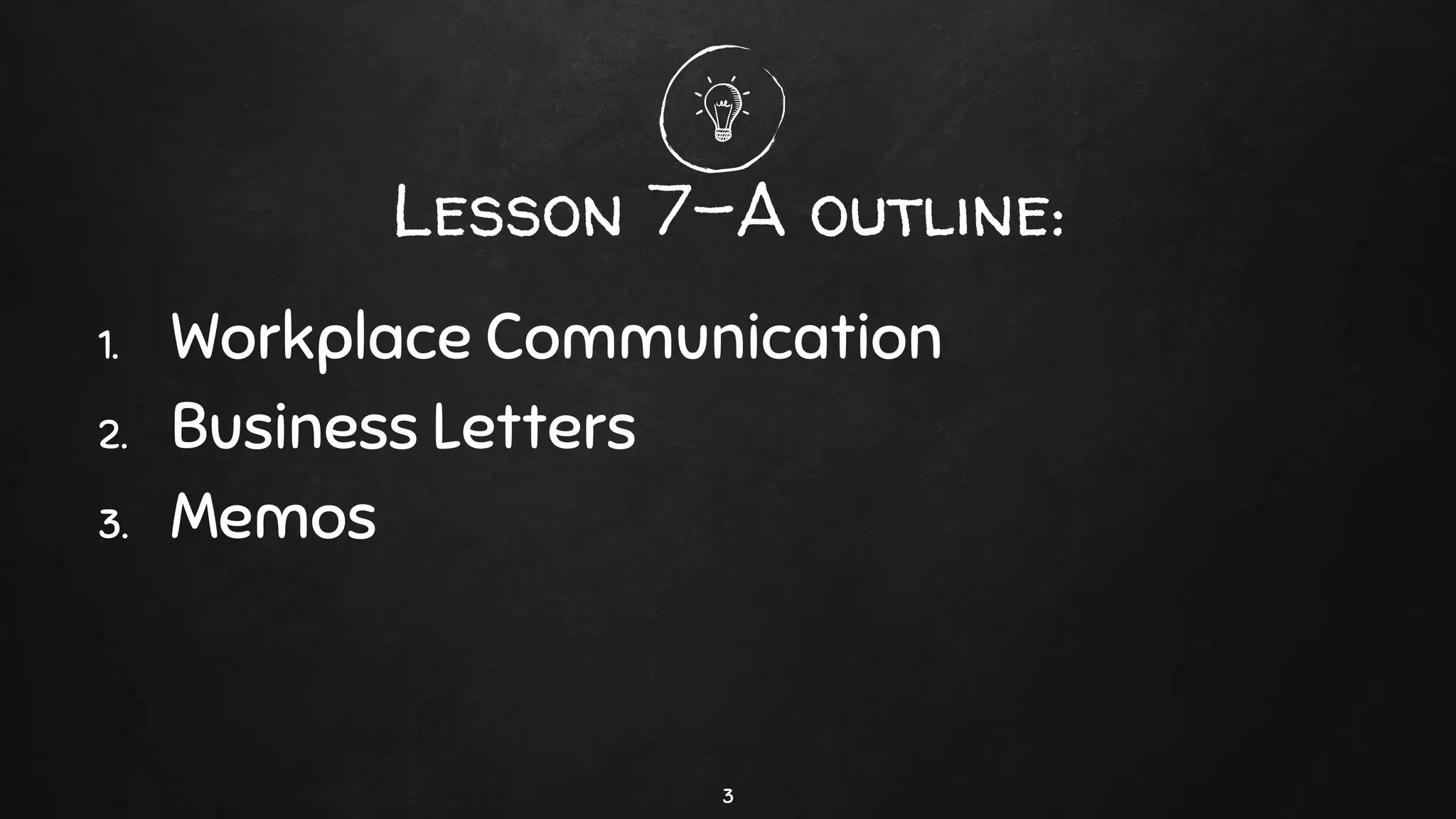Communication for Work Purposes | PPTX