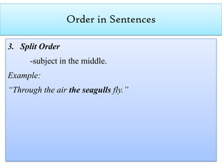 Kinds of sentence | PPTX