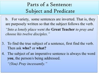 Kinds of sentence | PPTX