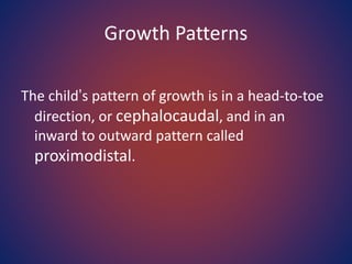 Child's growth | PPTX