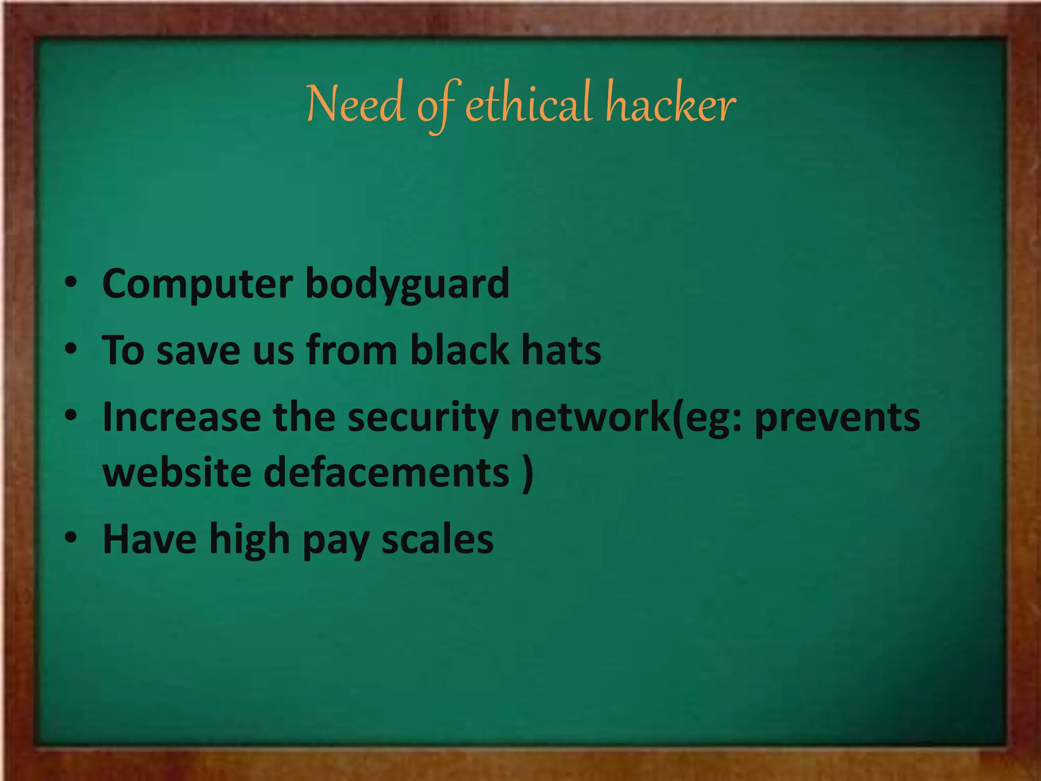 ETHICAL HACKING | PPT