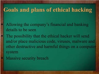 ETHICAL HACKING | PPT
