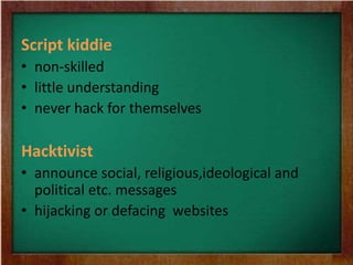 ETHICAL HACKING | PPT