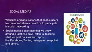 Role of social media in personal life | PPTX | Social Networking | Internet