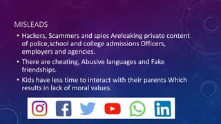 Role of social media in personal life | PPTX | Social Networking | Internet