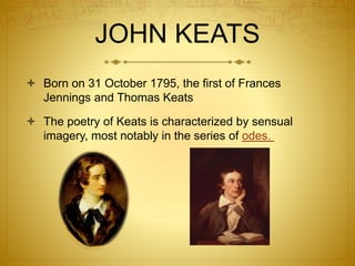 ROMANTIC POETS | PPTX