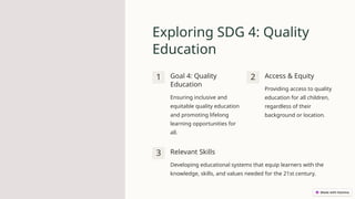 eng ppt on sdgs and global goal actions from vision to reality | PPT