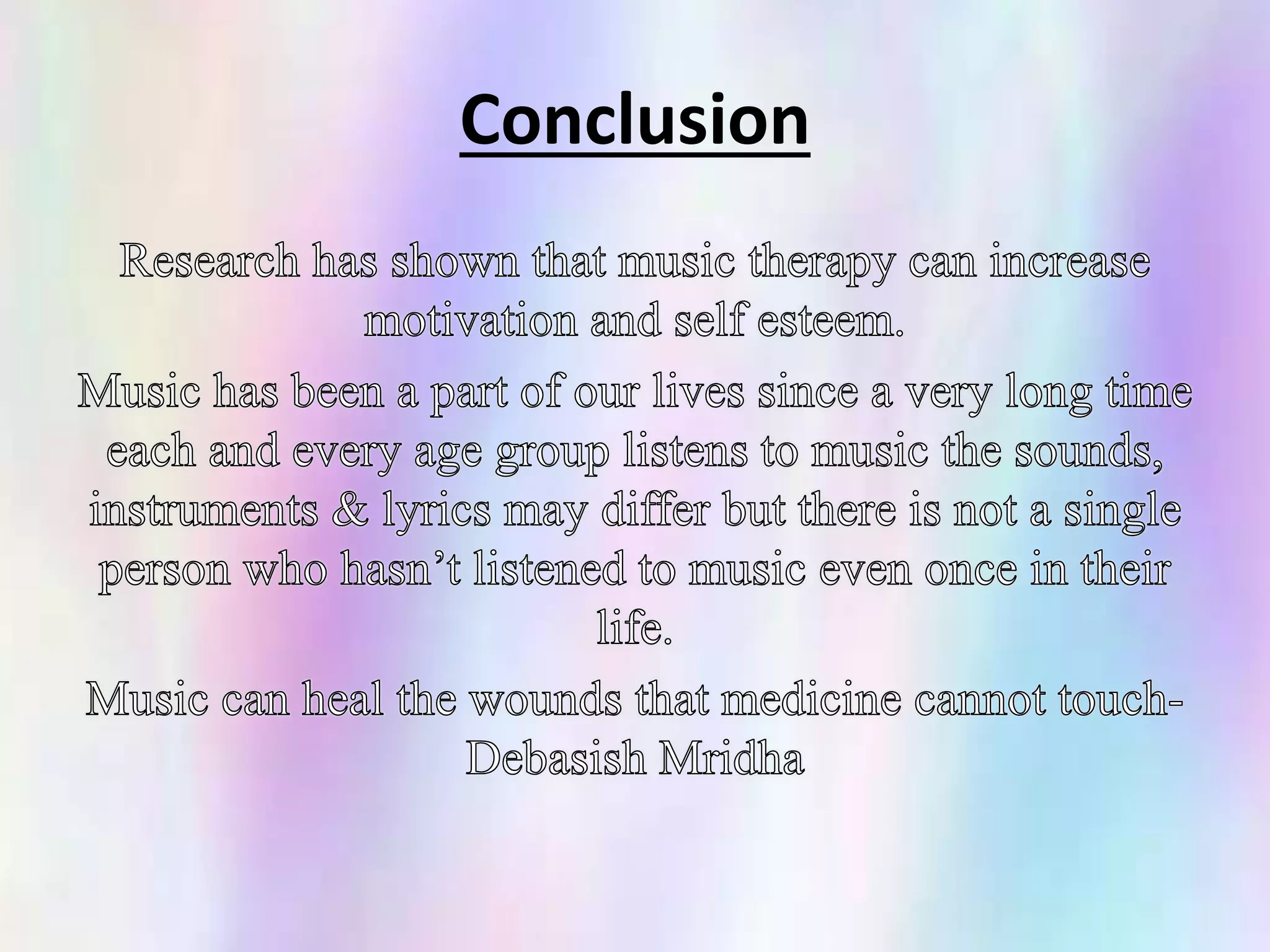 music for mental health | PPTX