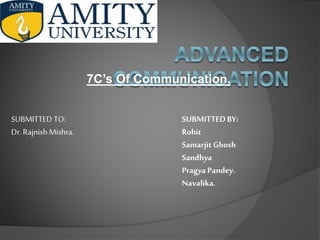 7C's of Communication | PPTX