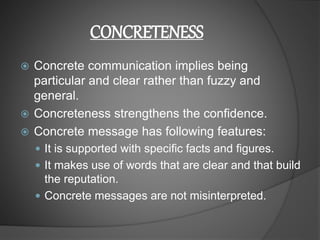 7C's of Communication | PPTX