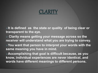 7C's of Communication | PPTX