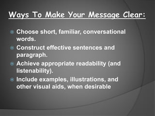 7C's of Communication | PPTX