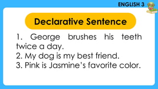 Understanding Declarative Sentences: Structure and Examples for ...