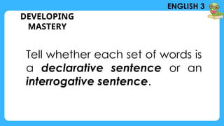 Understanding and Differentiating Declarative and Interrogative ...