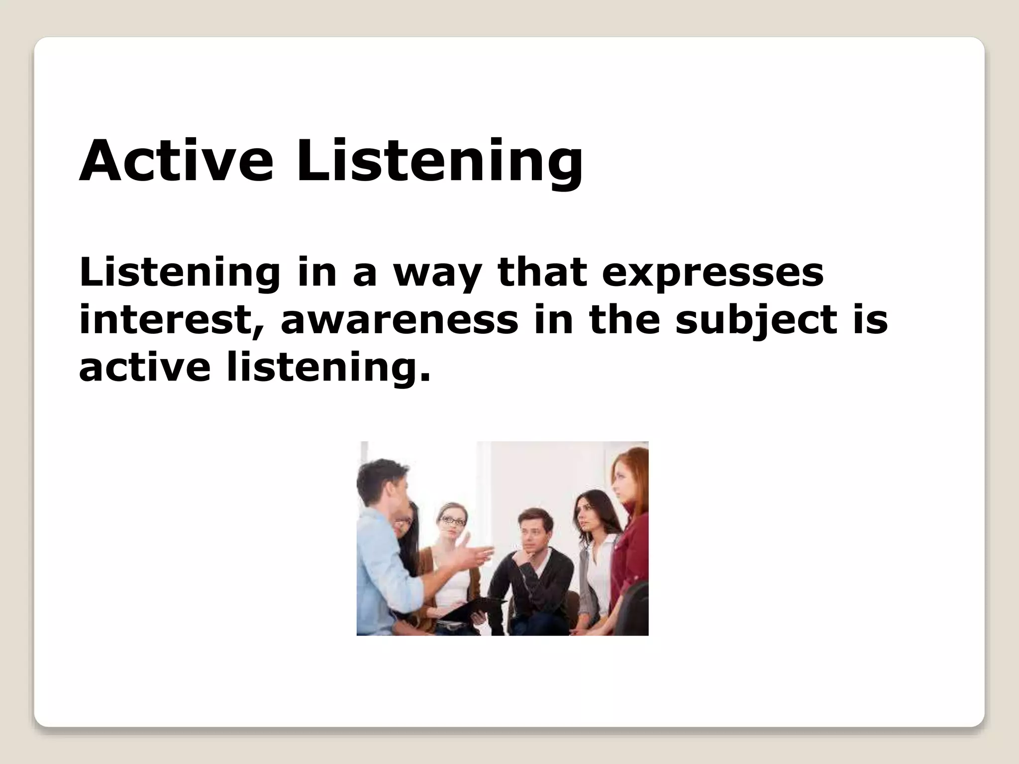 Types of listening | PPTX
