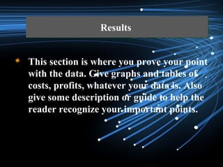 Parts of a Research Paper | PPT