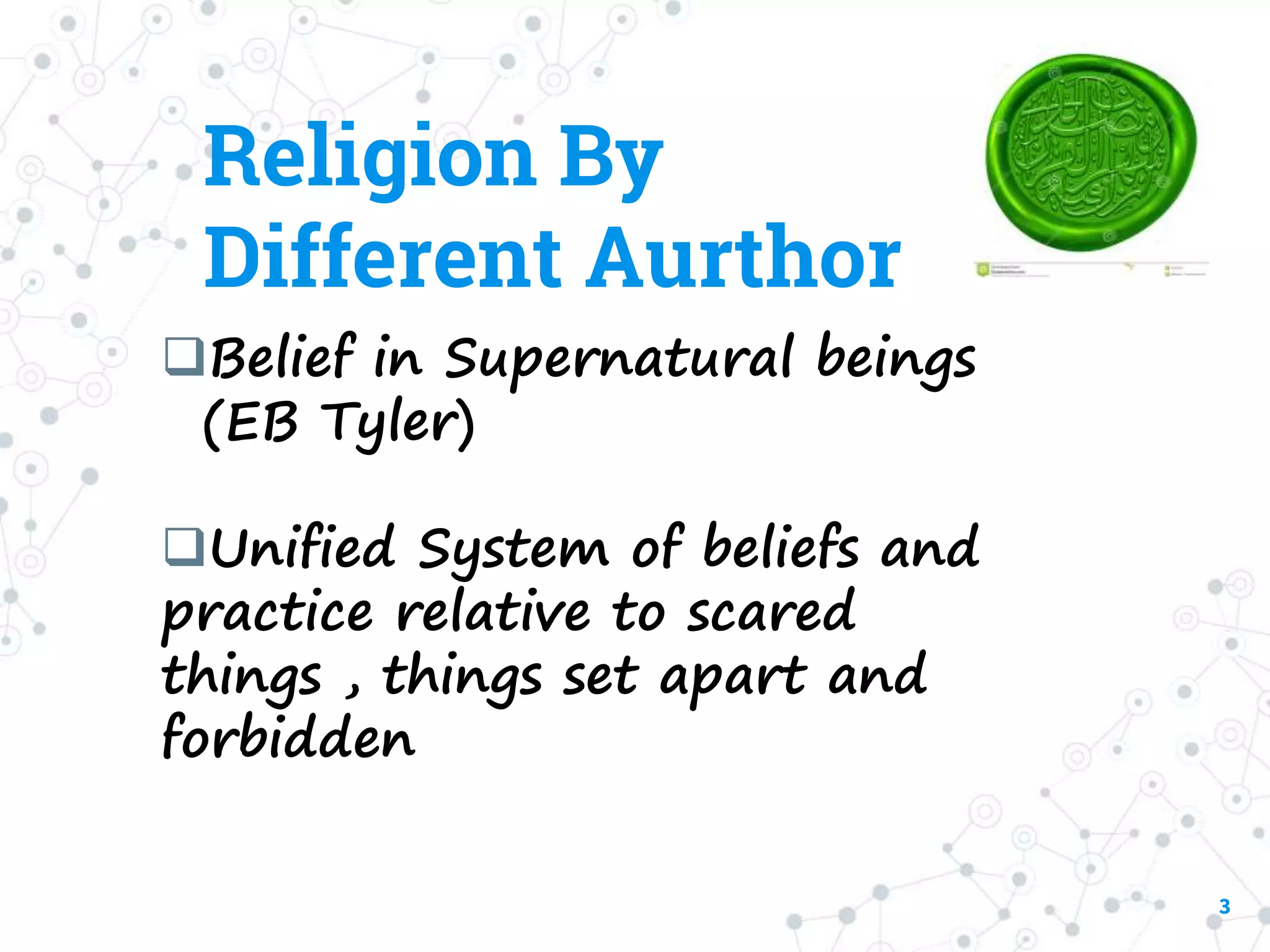 Difference Between Cult and Religion | PPTX