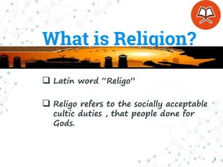 Difference Between Cult and Religion | PPTX