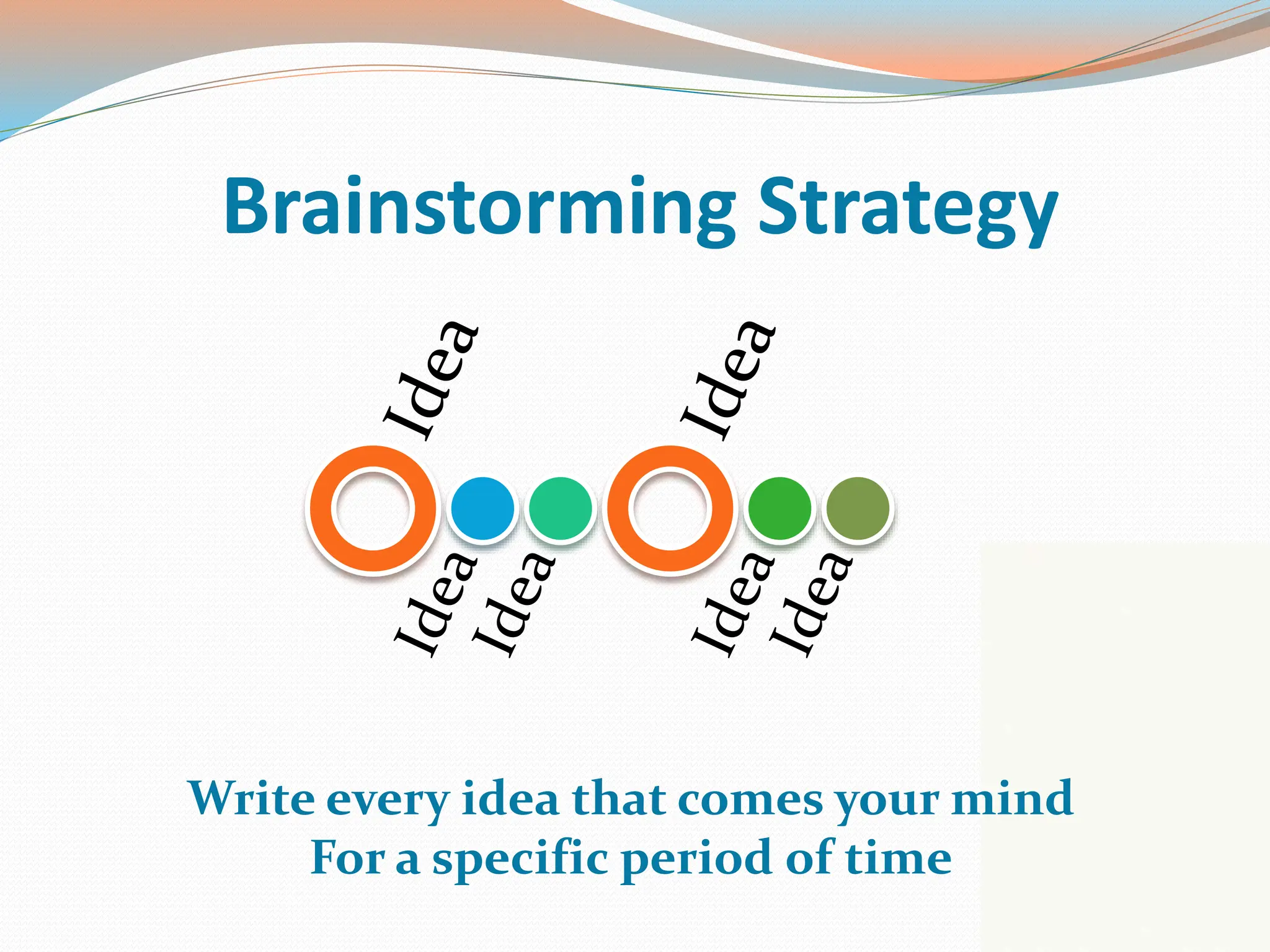 Prewriting presentation include brainstorming | PPTX