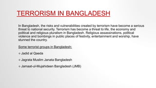 Presentation on Terrorism | PPT | PPTX