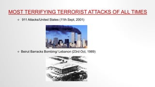 Presentation on Terrorism | PPT | PPTX