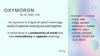 Oxymoron | PPTX