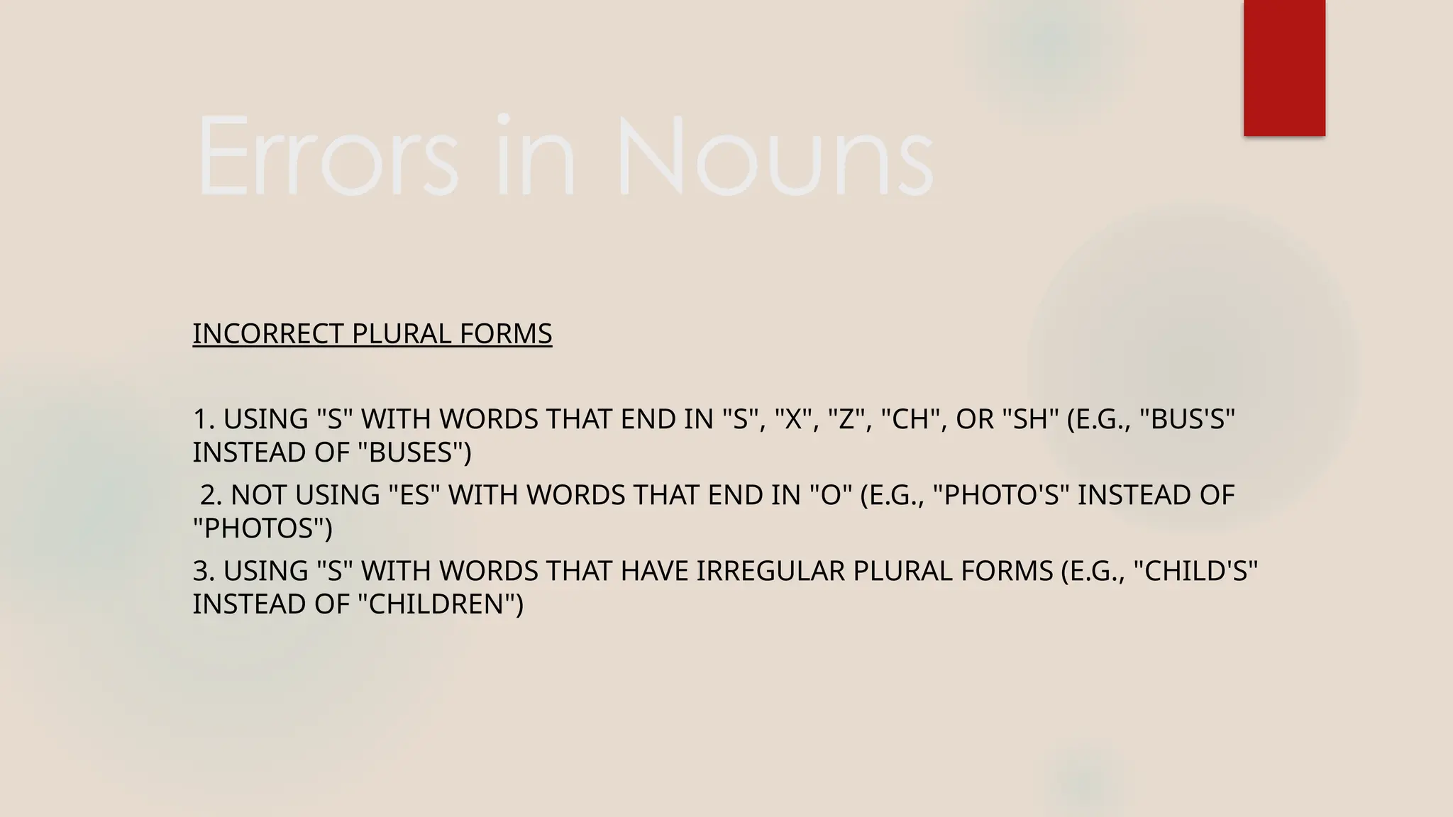 Parts of speech (noun,verb,adverb,adjective, conjunction, interjection ...