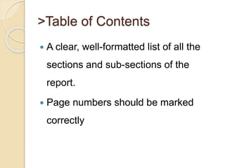 Professional report writing | PPTX