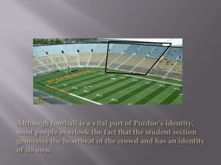 Purdue Football Student Section | PPTX