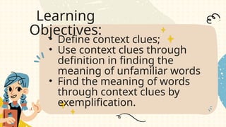 ENG_Q2_Week1_ContextClues.ppt melc english grade 4x | PPTX