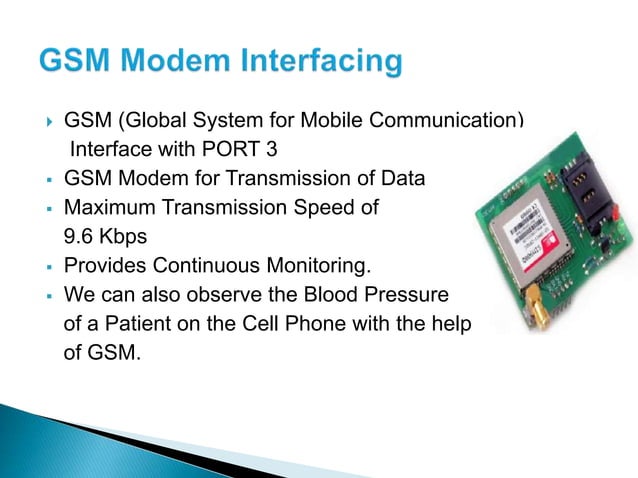 FINAL YEAR PROJECT Micro controller Based Heart Beat and Temperature ...