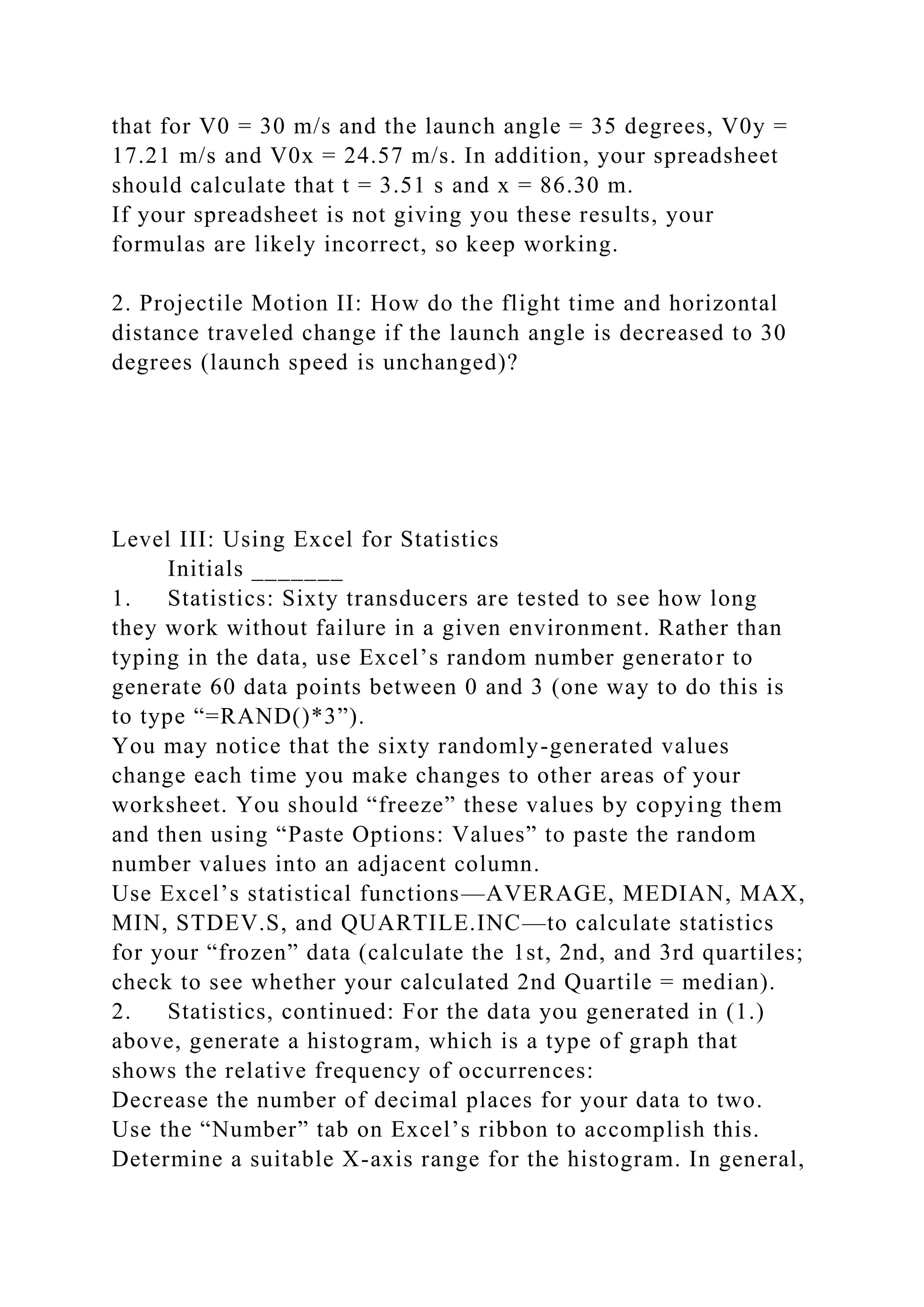 ENGR 102B Microsoft Excel Proficiency LevelsPlease have your in.docx