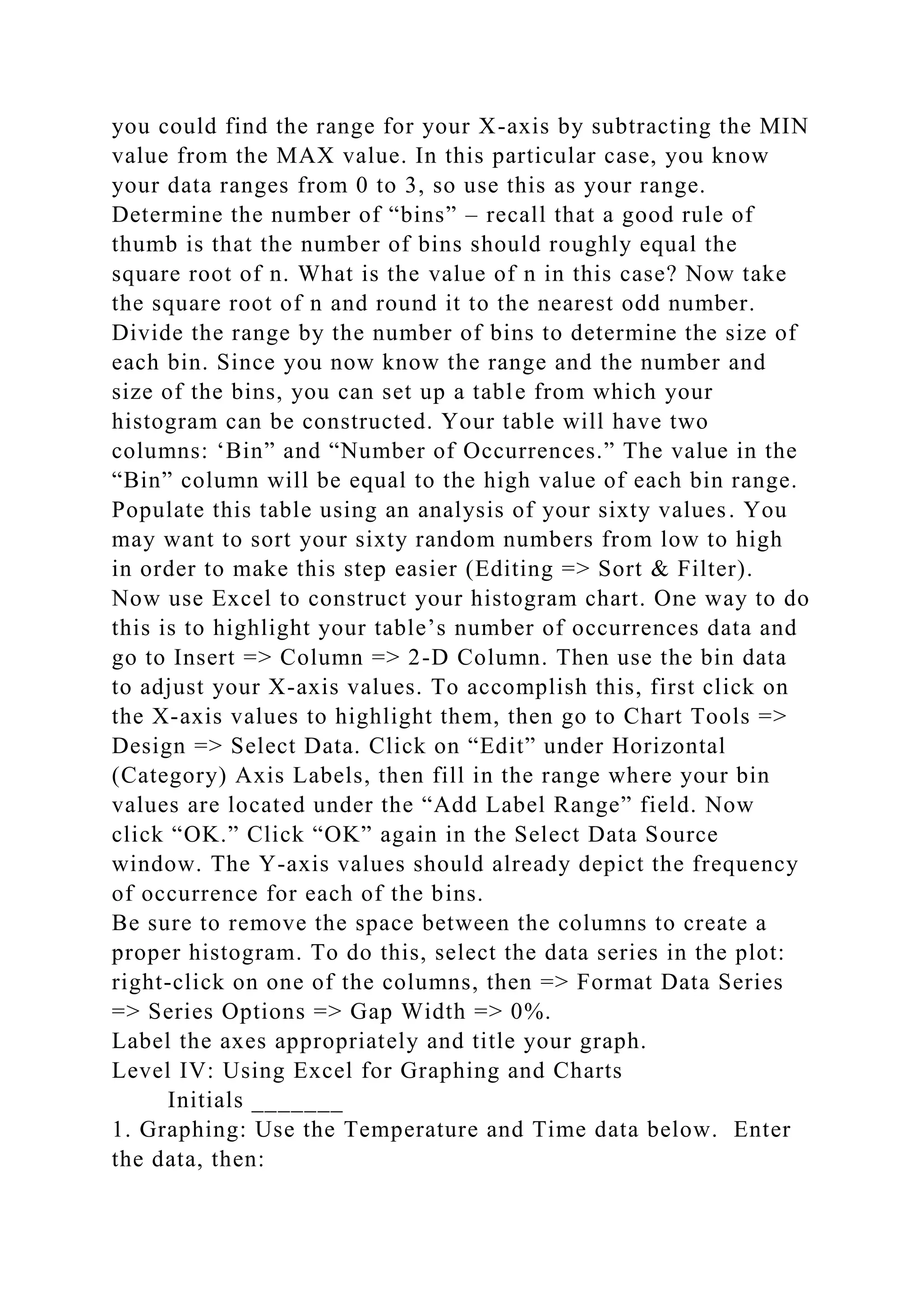 ENGR 102B Microsoft Excel Proficiency LevelsPlease have your in.docx