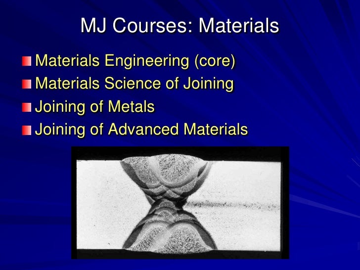 Introduction on Materials Joining Engineering