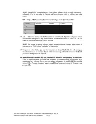 Engr2200 lab manual_lab2_ | PDF