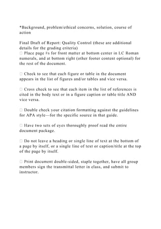 ENGR 231 Team Report Components and Formatting Component .docx